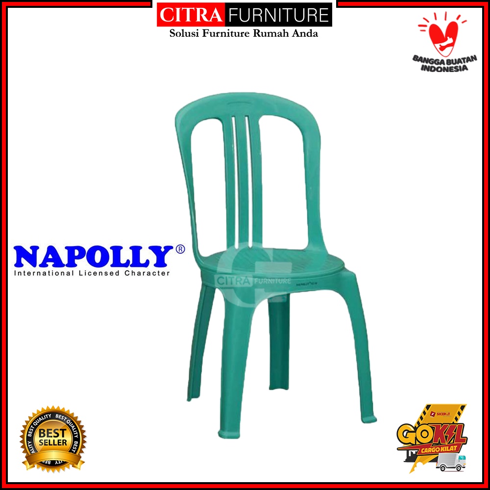 Jual Citra Furniture NAPOLLY ® | Kursi Plastik sandaran Napoly Big 101 ...