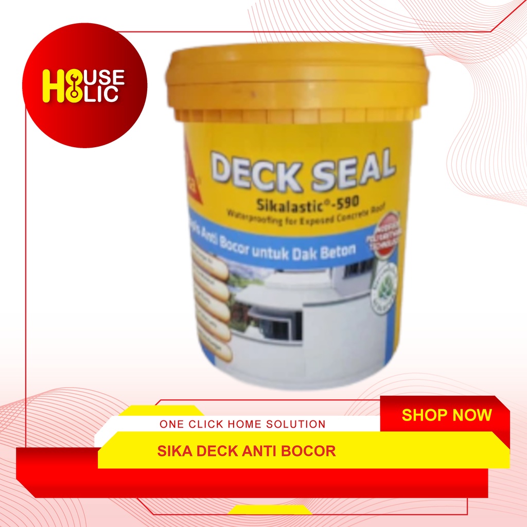 Jual Sika Deck Seal 590 4kg / Pelapis Anti Bocor Sikalastic Waterproof ...