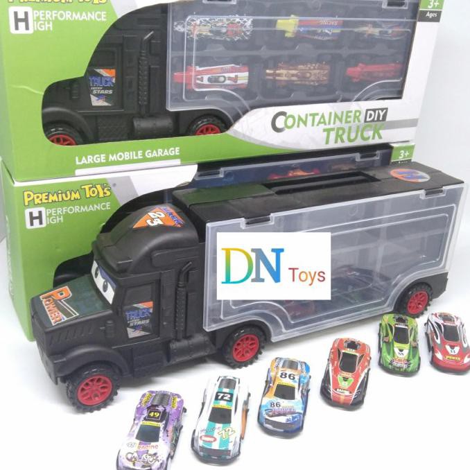 Jual Mainan Anak Mobil Container Diy Truck Set | Shopee Indonesia