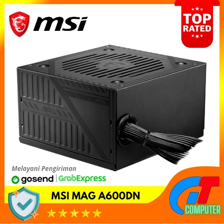Jual MSI MAG A600DN | PSU 600W 80+ Non Modular | Shopee Indonesia