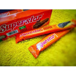 Jual Wafer Coklat Superstar mayora isi 12 pcs | Shopee Indonesia