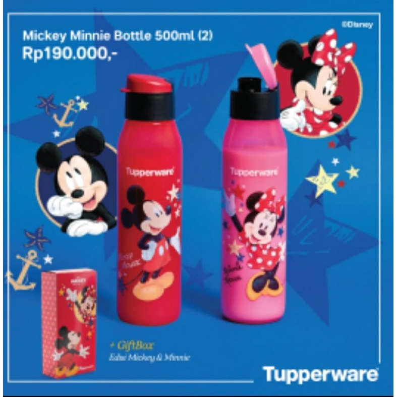 Jual mickey bottle tupperware | Shopee Indonesia