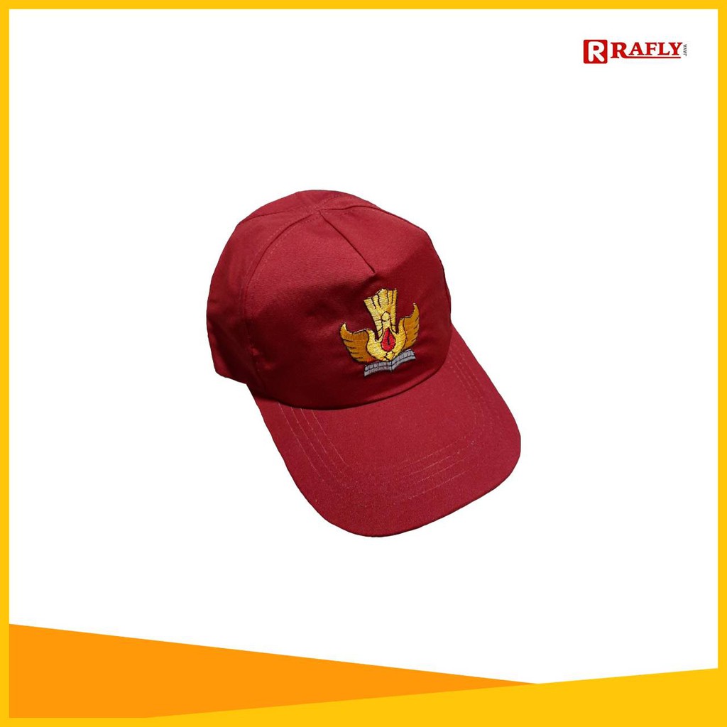 Jual Topi SD - Topi Merah SD - Topi Merah Putih - Perlengkapan Sekolah ...