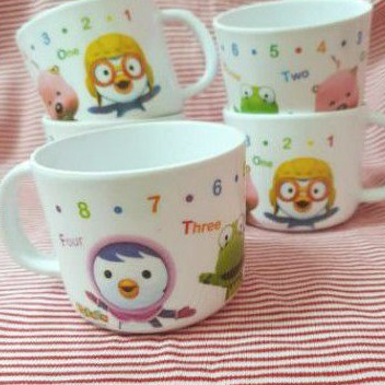 Jual Gelas Minum Pororo original/gelas mug/gelas pororo import | Shopee ...