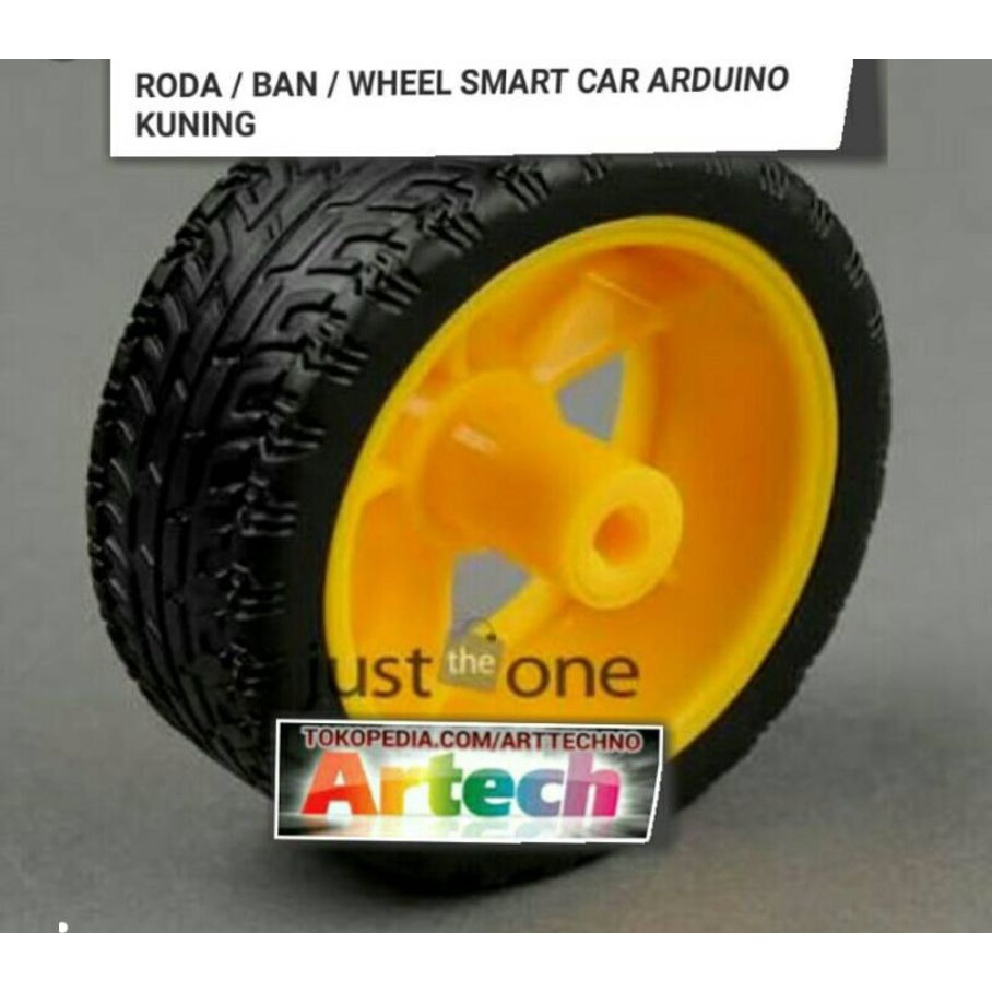 Jual RODA / BAN / WHEEL / TIRE SMART CAR ARDUINO | Shopee Indonesia