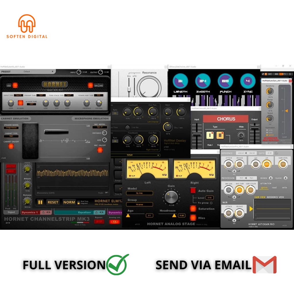 Jual HoRNet Plugins Bundle VST Plugin makes high quality audio vst ...