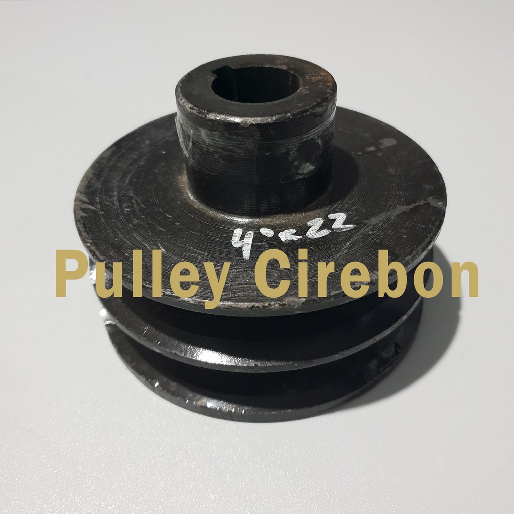 Jual Pulley Puli Jalur A2 B2 - 4 inch Besi Cor Jalur 2 Tipe B (2B ...