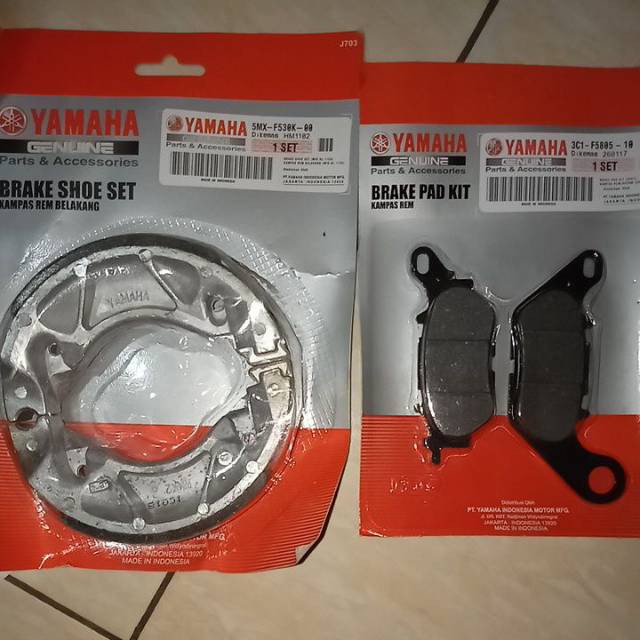 Jual Dispad Kampas Rem DEPAN BELAKANG Jupiter Mx,Vega zr, Jupiter z new, Vixion old,byson ...