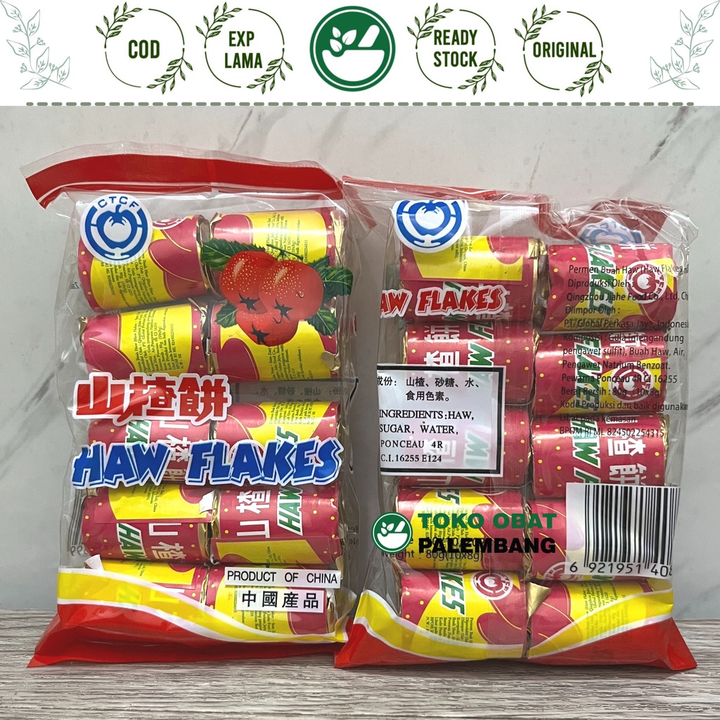 Jual HAW FLAKES SANCA KECIL 10ROLL CEMILAN BUAH HAW SAN CA SAAN ZAA ...