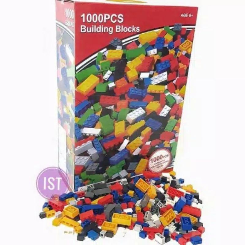 Jual Mainan Edukasi Block Pintar Bricks 1000 PCS - Mainan Balok Susun ...
