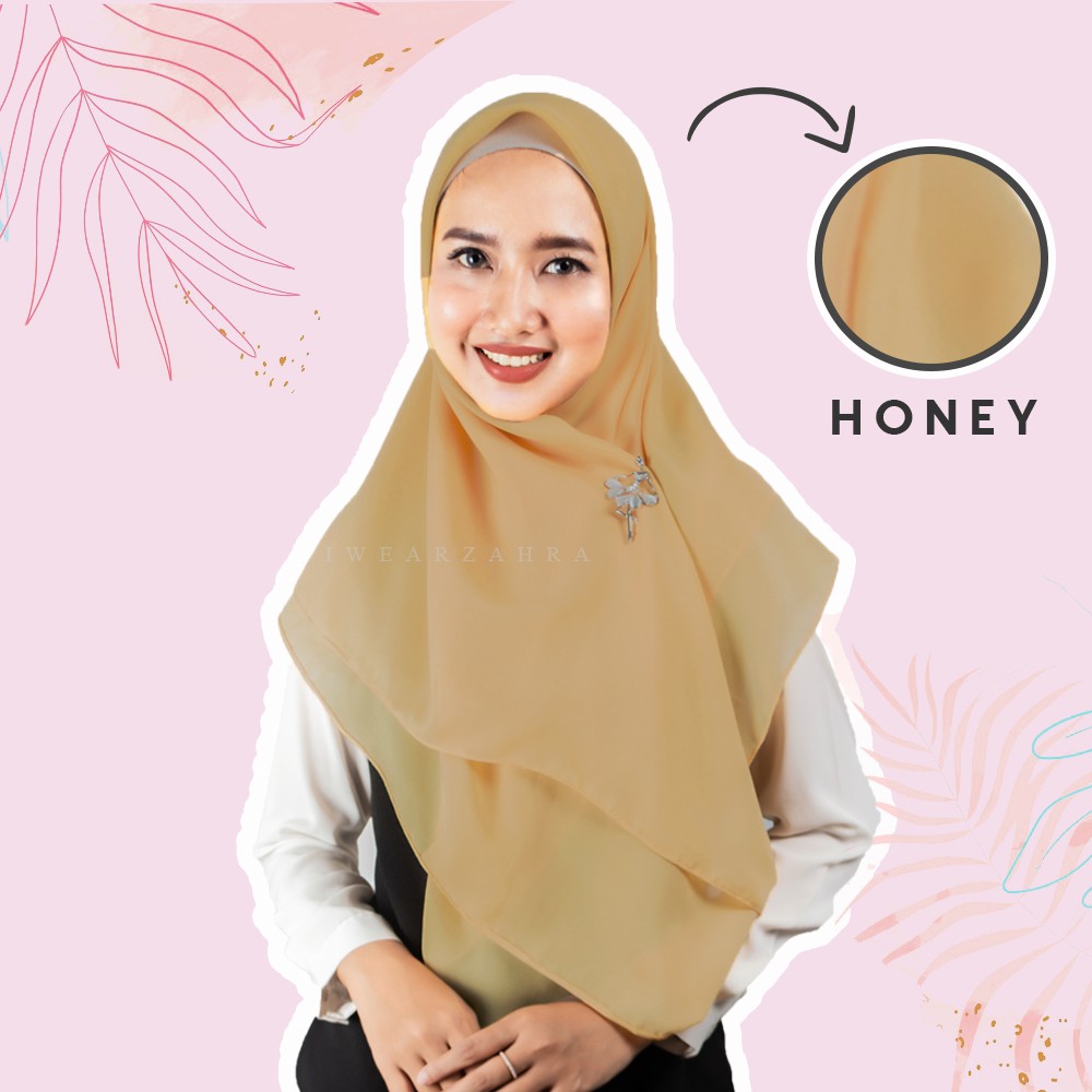 Jual HIJAB BELLA SQUARE - Jilbab Segiempat Jahit Tepi Polycotton Kerudung Segi Empat Potton ...