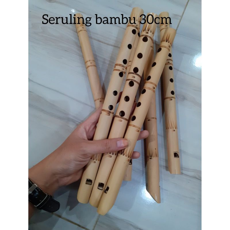 Jual Mainan Tradisional/ Alat Musik Tradisional / Seruling Bambu ...