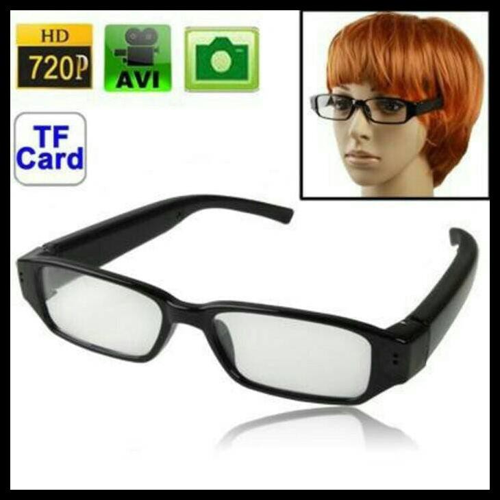 Jual TERPERCAYA Spy Camera Cam Eyewear Glasses Spycam Kamera Pengintai ...