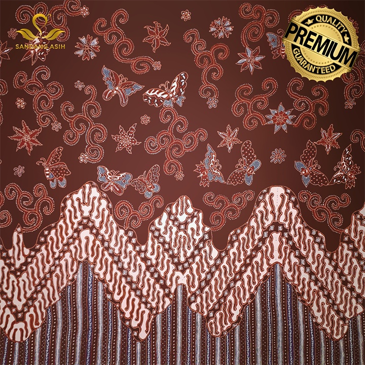Jual Kain Batik Tulis Warna Alam 100% Handmade Halus Motif Parang Sulur ...