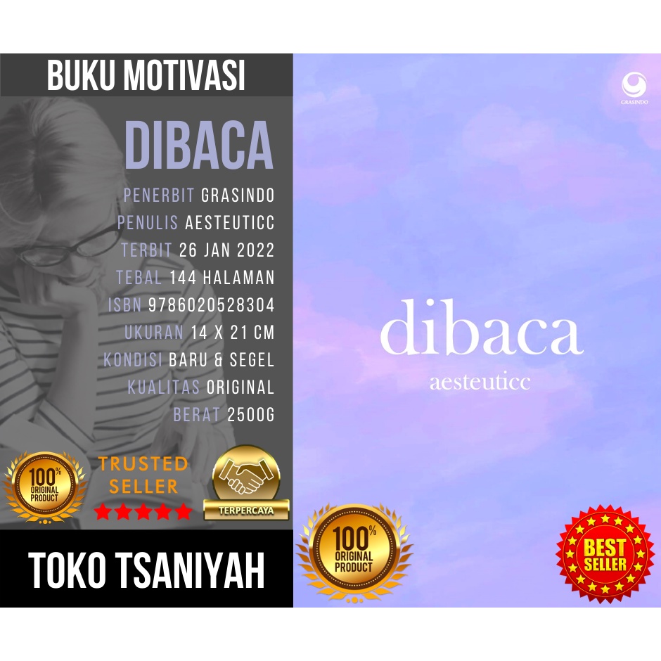 Jual Buku Motivasi Best Seller Dibaca Aesteuticc Book Buku Pengembangan ...