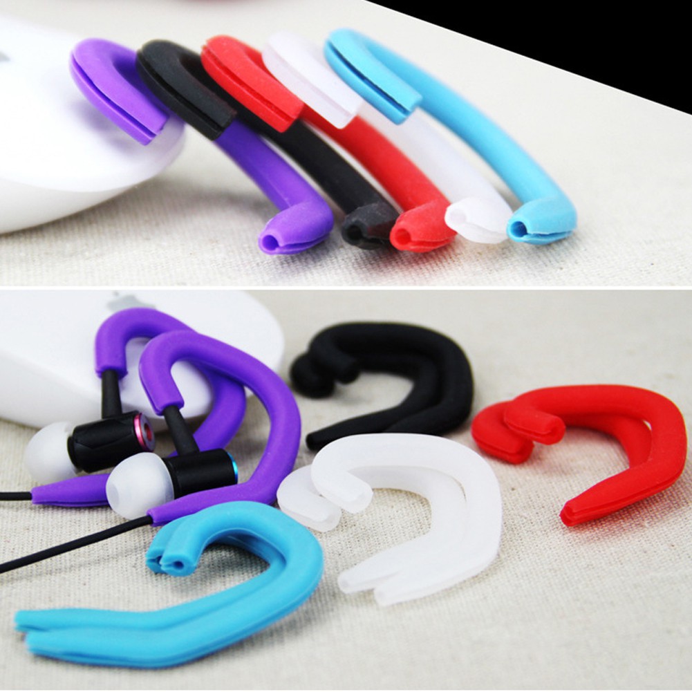 Jual 1 PASANG EARHOOK Earphone HEADSET pelindung telinga masker strap ...