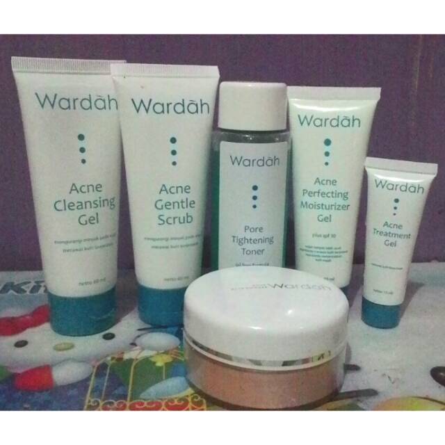 Jual Paket wardah acne series lengkap 6 produk | Shopee Indonesia