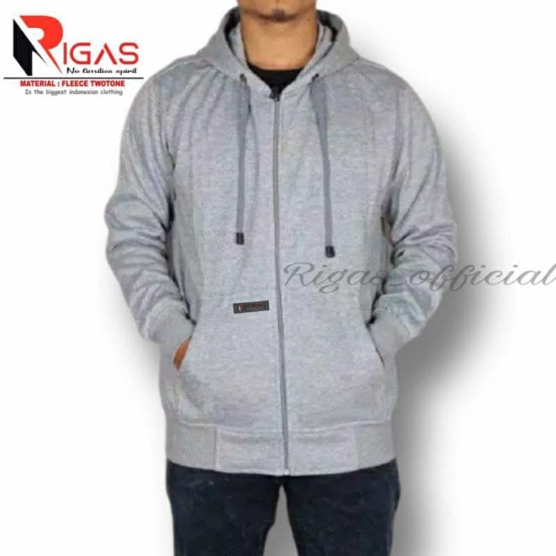 Jual Hoodie Zipper Polos - M, L, XL, XXL - Maroon, Hijau, Hitam, Navy ...