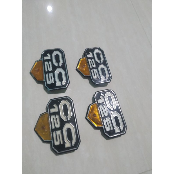 Jual Logo emblem cg 125 emblem honda cg125 emblem box tutup aki honda ...