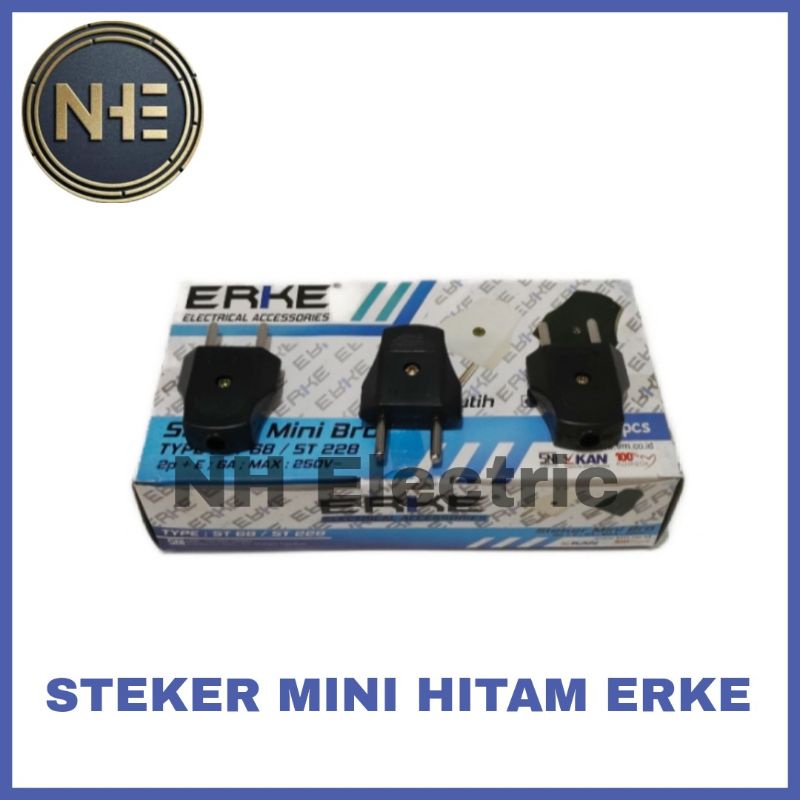 Jual Steker Gepeng Mini Erke - Steker Mini Hitam Erke - Steker Mini Bro ...