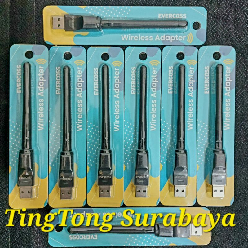 Jual Evercoss Wifi Dongle Wireless Adapter untuk Pc Laptop Stb | Shopee ...