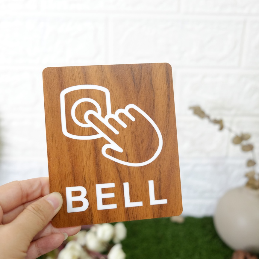 Jual Bell Sign Board Akrilik | Shopee Indonesia