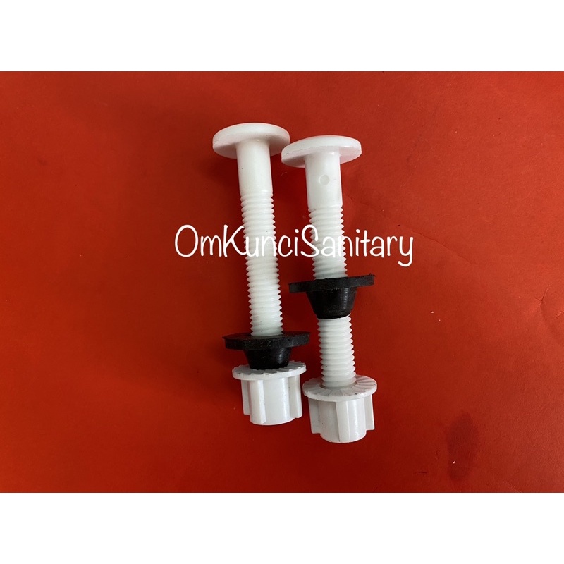 Jual Baut Tangki Kloset Plastik PVC | Shopee Indonesia