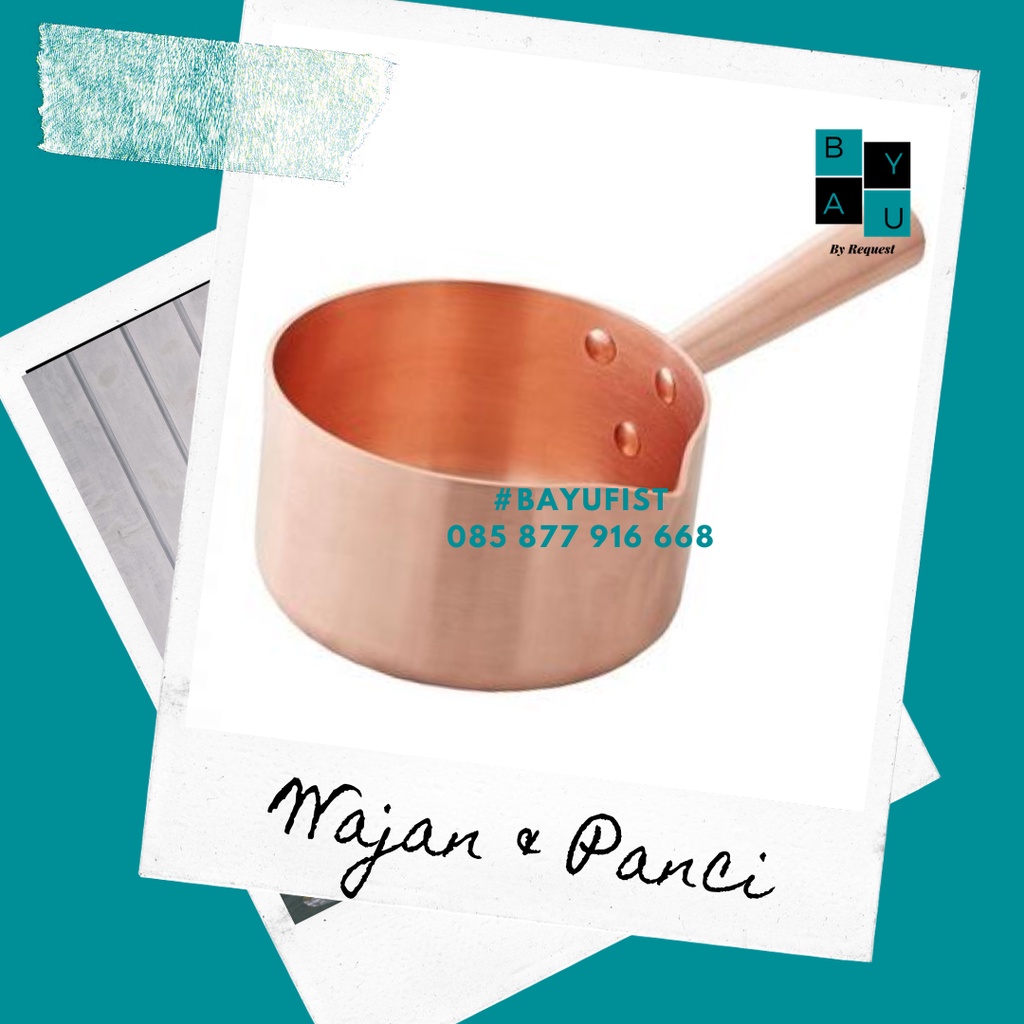 Jual PANCI REBUS AIR, SUSU, PANCI SAMYANG BAHAN TEMBAGA HANDMADE ...