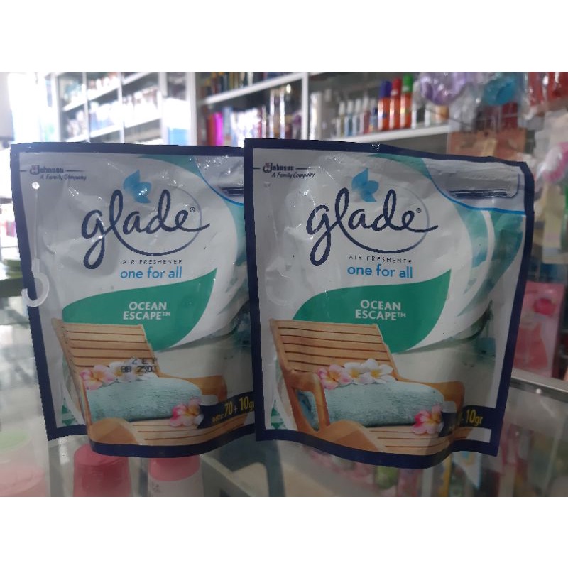 Jual Glade Gantung Ocean Escape 80gr - Pengharum Ruangan Gantung | Shopee Indonesia