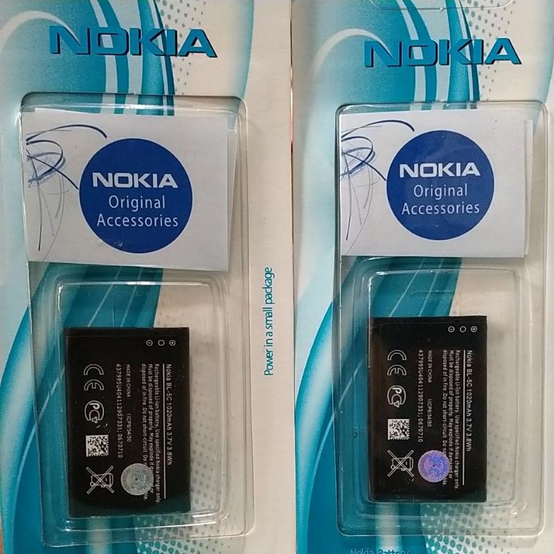 Jual BATTERY BATERAI BATRE NOKIA BL4C 4C BL5C BL-5C BL 5C ORI Game Boy Gamebot Keyboard Mini ...