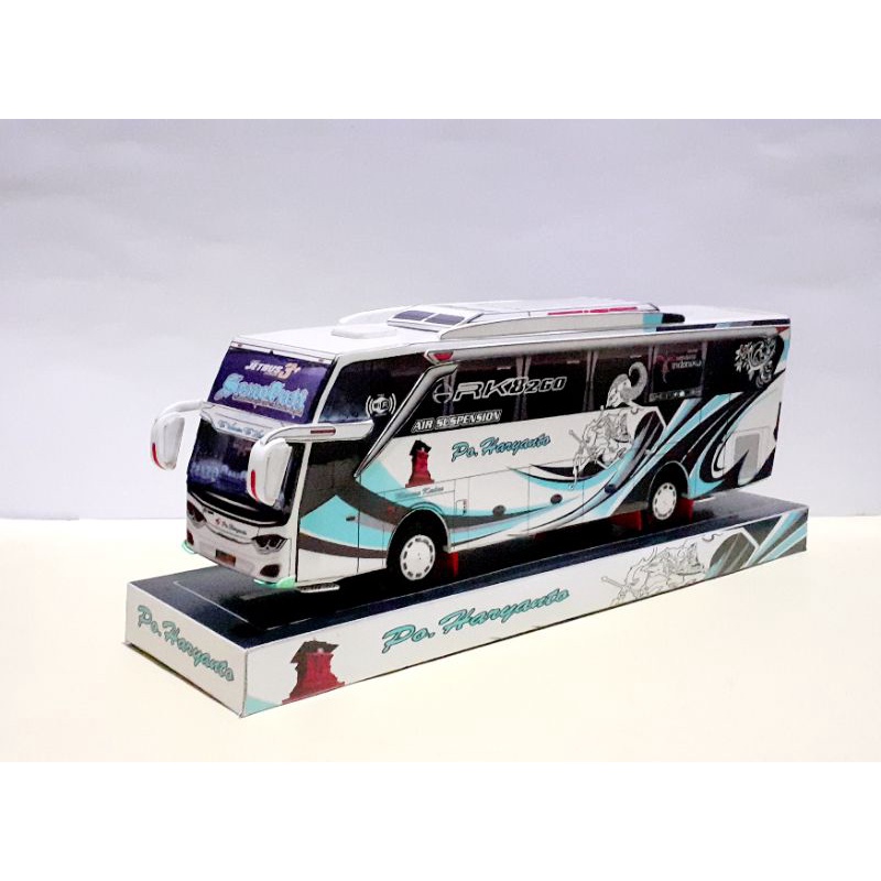 Jual Miniatur Papercraft Bus HARYANTO "SENOPATI" | Shopee Indonesia
