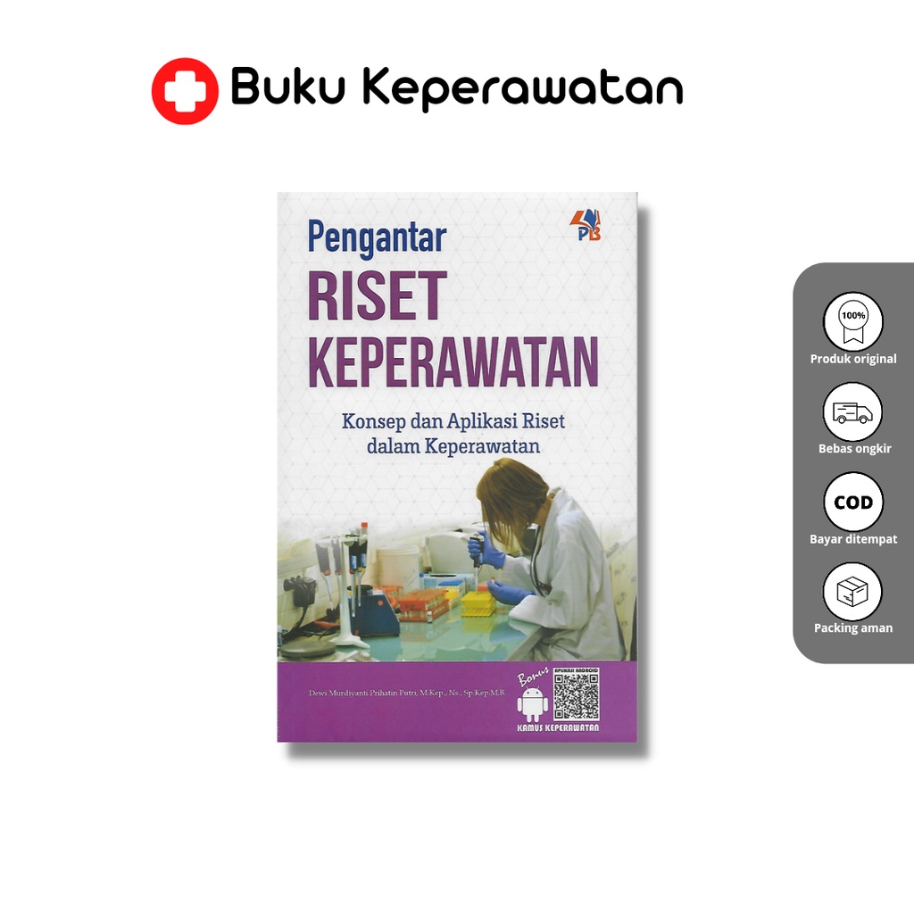 Jual Buku Keperawatan : Pengantar Riset Keperawatan, Konsep dan Aplikasi Riset Dalam Keperawatan ...