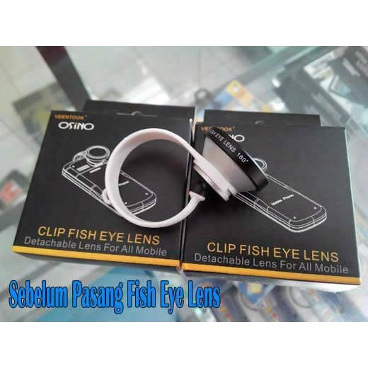 Jual Fish Eye Lens Clip 180 Derajat ( OSINO ) | Shopee Indonesia