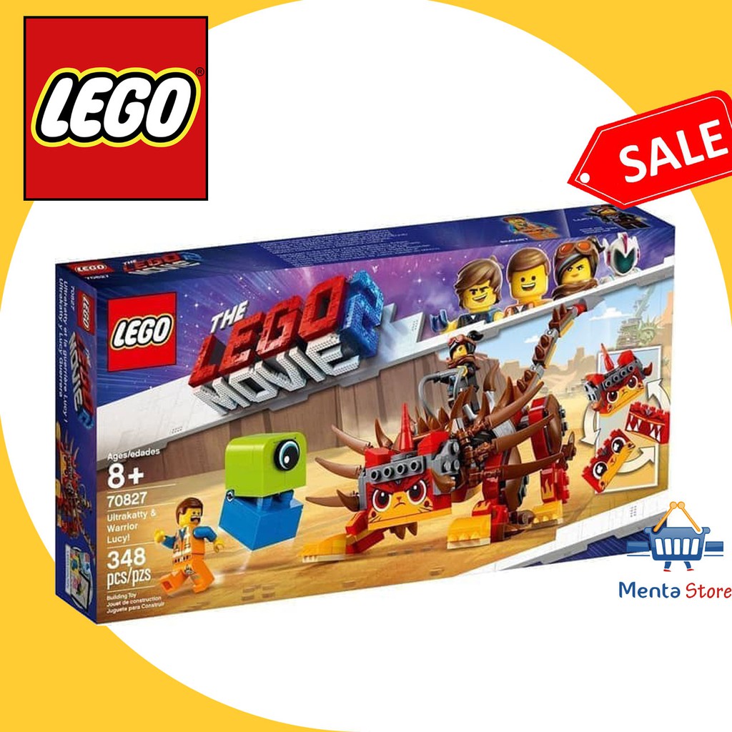Jual LEGO 70827 THE LEGO MOVIE 2 Ultrakatty & Warrior Lucy Alien ...
