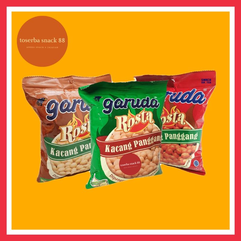 Jual GARUDA ROSTA/Kacang Panggang Garuda (12 gram) | Shopee Indonesia