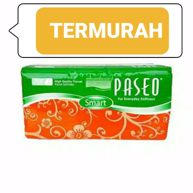 Jual Tissue / Tisu Paseo Smart 250 sheets Facial Tissue | Shopee Indonesia