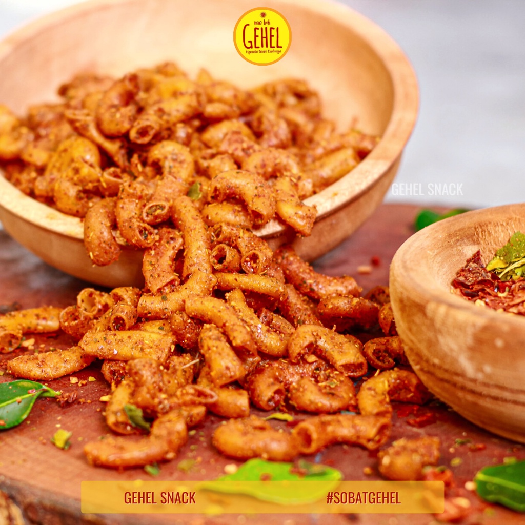 Jual Gehel Snack Makaroni Terenak Lezat Gurih Extra Pedas Jeruk Isi ...