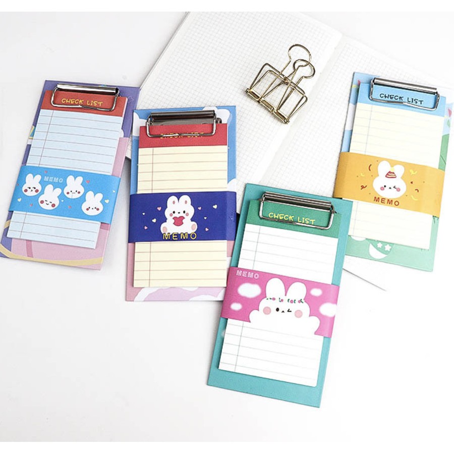 Jual sticky notes kelinci/ memo kelinci/ sticky notes kucing/ memo ...