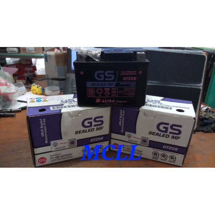 Jual aki gs astra GTZ5S (kering) | Shopee Indonesia