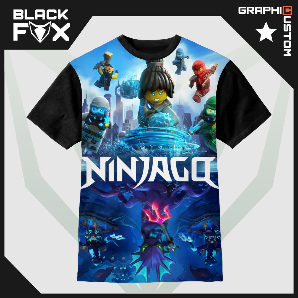 Jual Kaos anak NINJAGO SEABOUND POSTER | Shopee Indonesia
