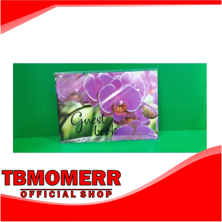 Jual BUKU TAMU GSB BUNGA 18-04 POP 1 | Shopee Indonesia