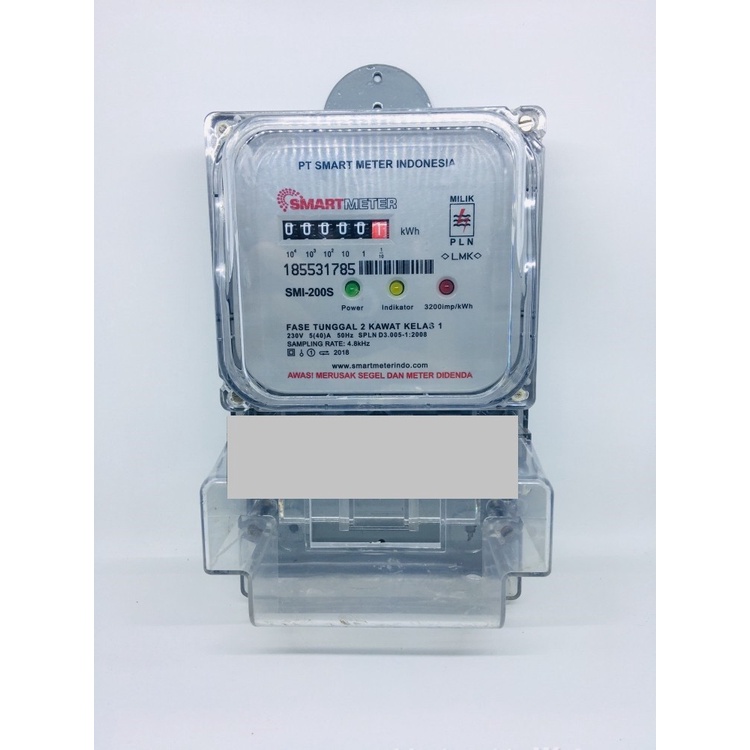 Jual SINTE kWh Meter SEMI DIGITAL Meteran Listrik Pembanding 1 Phasa ...
