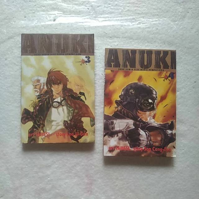 Jual Original bekas Paket 2 Buku Komik ANUKI No.3&4 # LeeJi-Gun ...