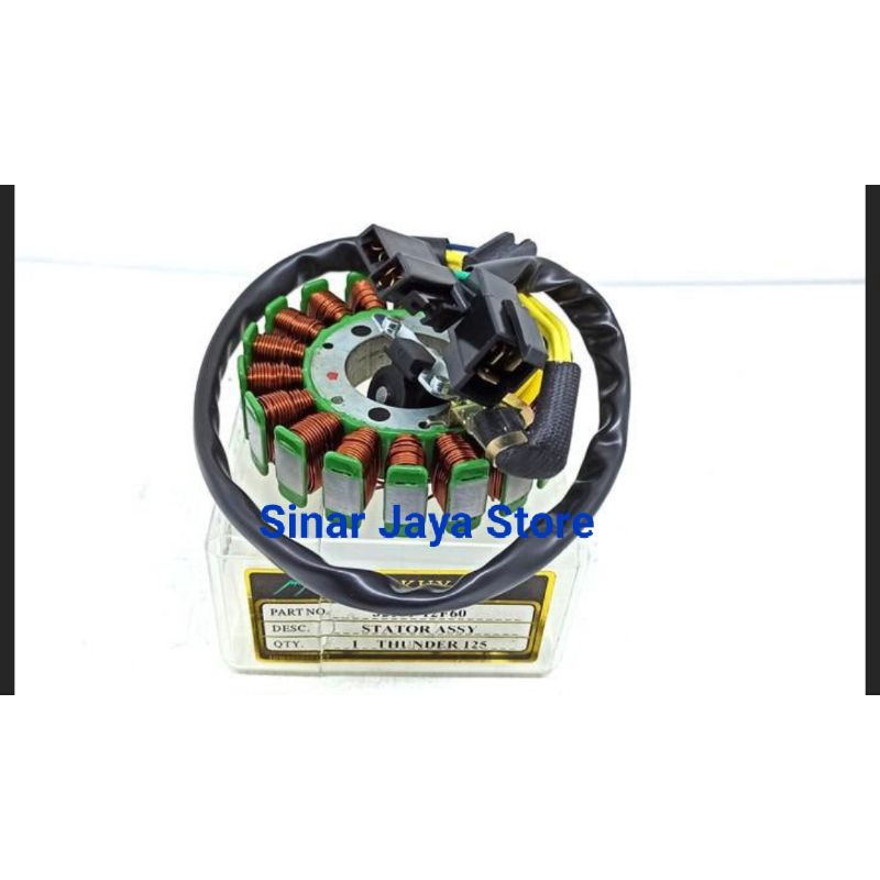Jual Spull Komplit / Stator Assy Thunder 125+ Pulser fukuyama | Shopee Indonesia