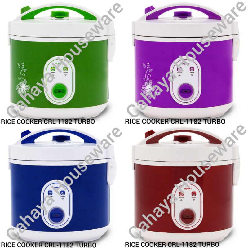 Jual MAGIC COM / RICE COOKER CRL 1182 TURBO PENANAK NASI SERBA GUNA 1,8 ...