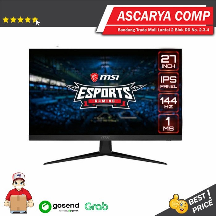 Jual MSI OPTIX G271 IPS FHD 144Hz 1ms Frameless Freesync E-Sports ...
