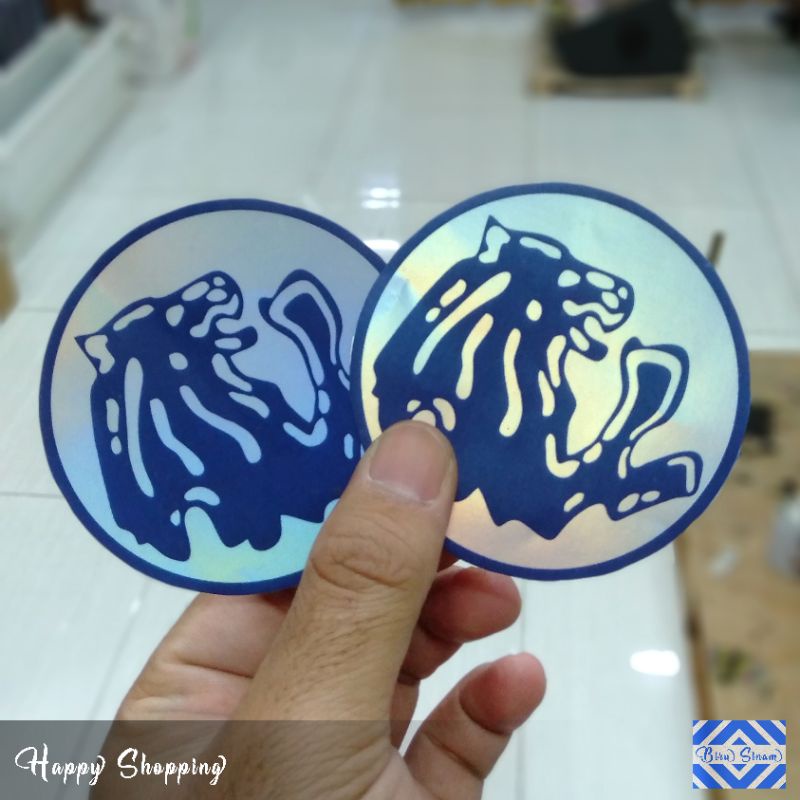 Jual Stiker Arema Singa Mengepal Hologram Murah | Shopee Indonesia