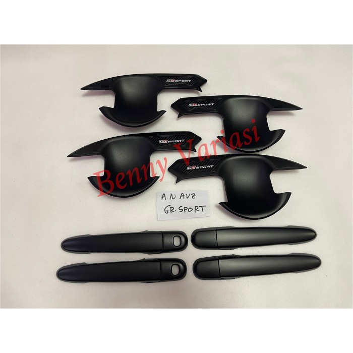 Jual ALL AVANZA VELOZ GR SPORT 2021 PAKET MANGKOK OUTER HANDLE HITAM KEYLES LIMITIED | Shopee ...