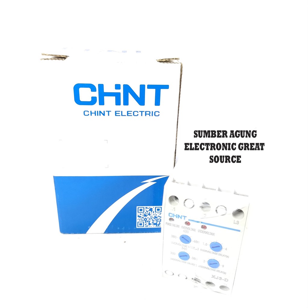 Jual CHNT Electric Phase Failure Relay XJ3D Over Under Voltage | Shopee ...