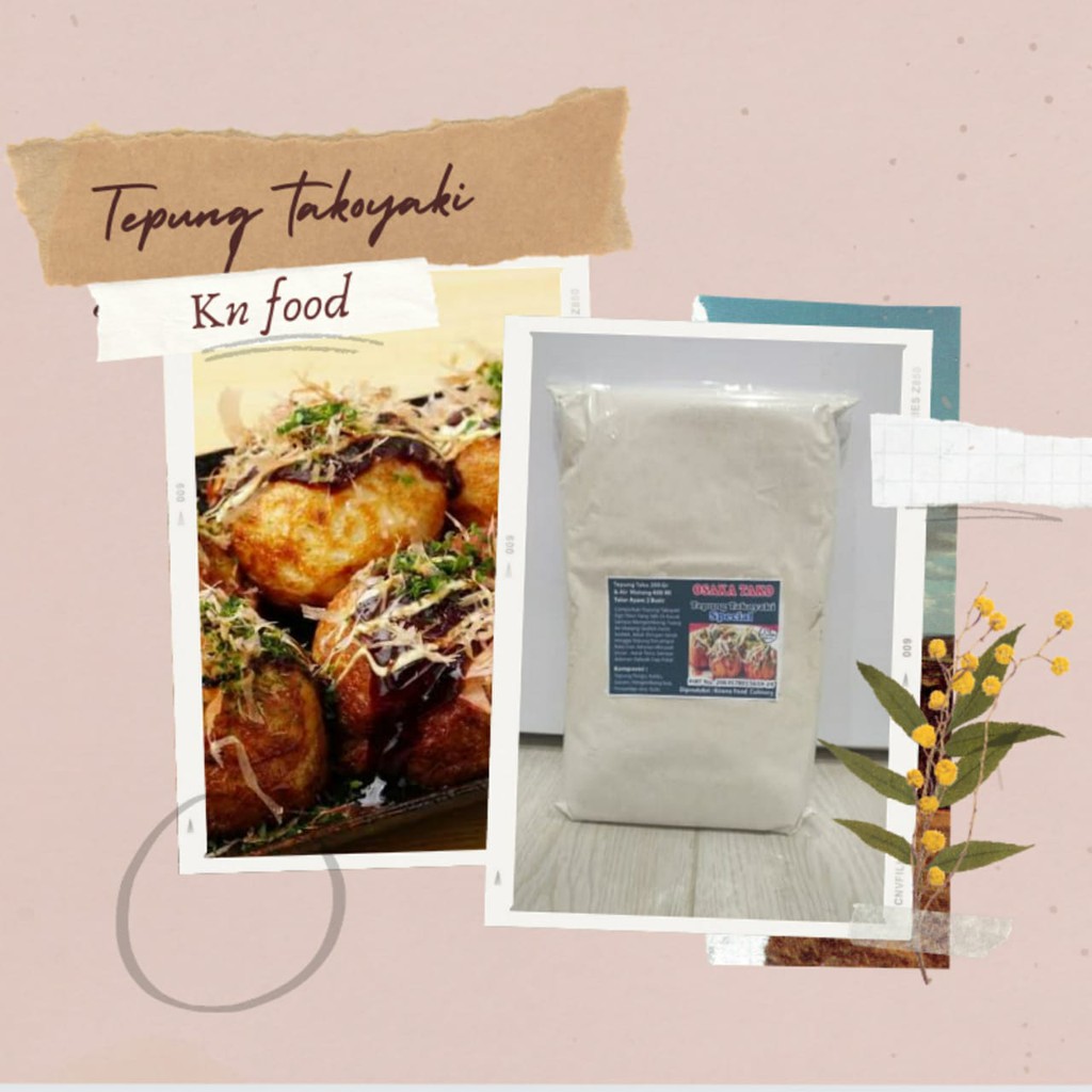 Jual Tepung Takoyaki Instan -Tepung Special Takoyaki 1000 gr | Shopee ...